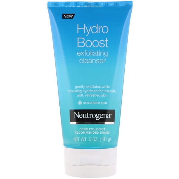 Neutrogena, Hydro Boost, Exfoliating Cleanser, 5 oz - Walmart.com