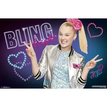 Jojo Siwa - Pink Wall Poster, 14.725" x 22.375", Framed - Walmart.com