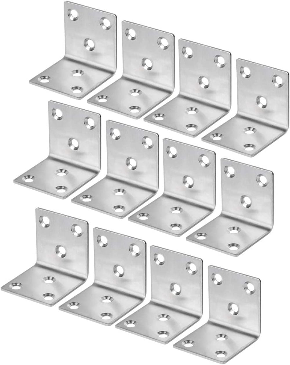 Milctabe Corner Brace Stainless Steel Joint Angle L Shape 90 Degree