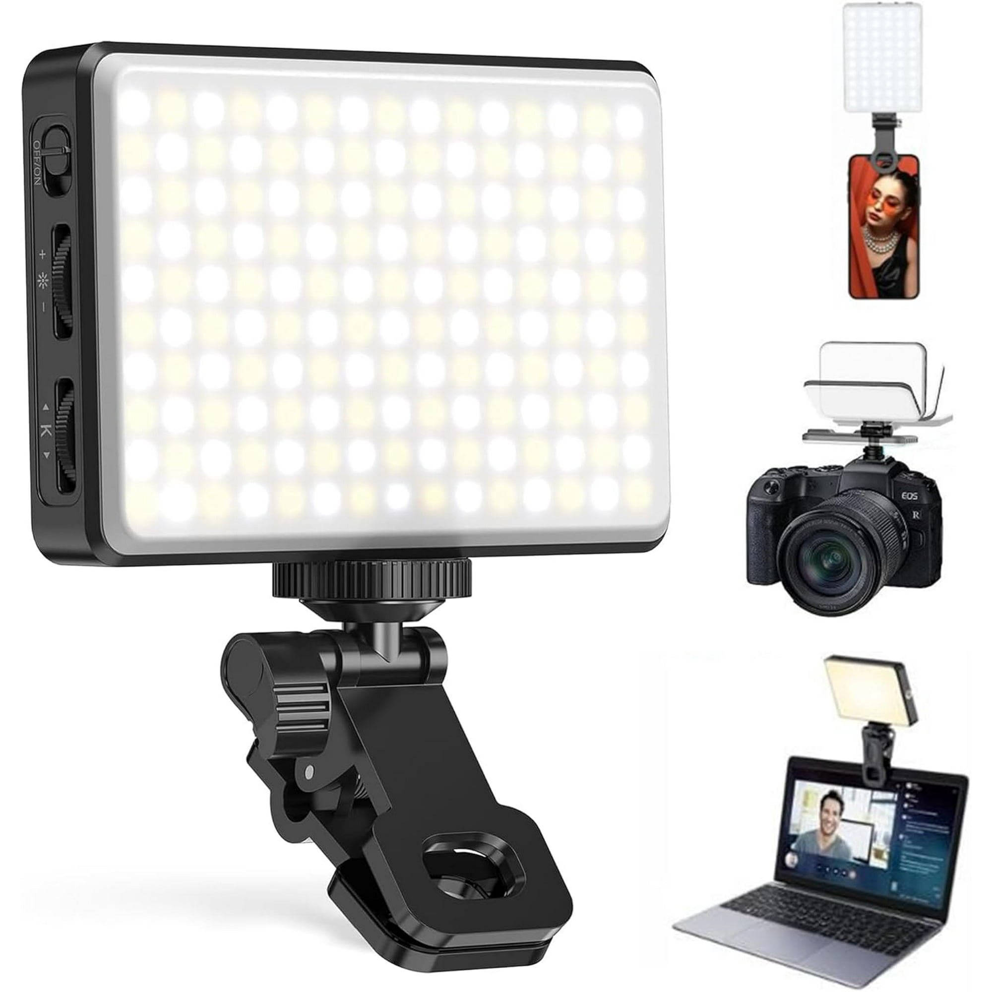 Click here for Zelai Selfie Light For Phone: 120 Led Rechargeable... prices