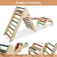 Fionafurn 6 in 1 Climbing Toy, Triangle Playset& Arch Climber ...