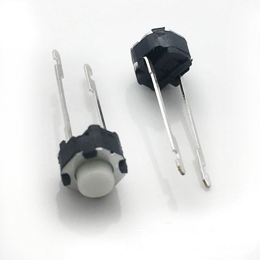 6x6x5mm Push Buttons 50pcs Vertical Micro Switches 6x6x5mm - 2 Pin ...