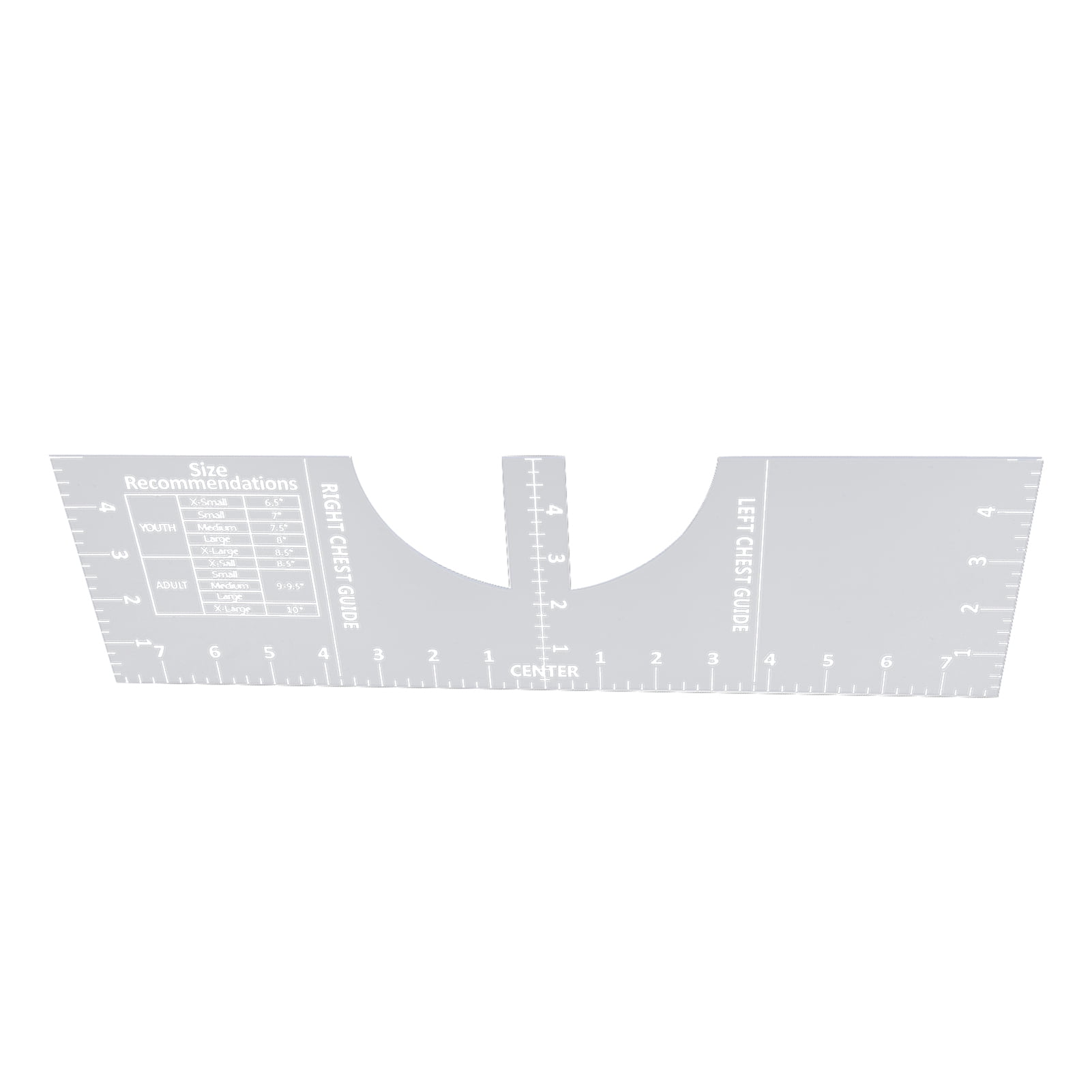 Fyydes T‑Shirt Alignment Guide,Alignment Ruler,T Shirt Print Ruler ...