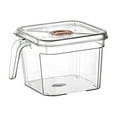 maxiaoxia 1PC Fridge Organizer, Transparent Food Storage Containers ...