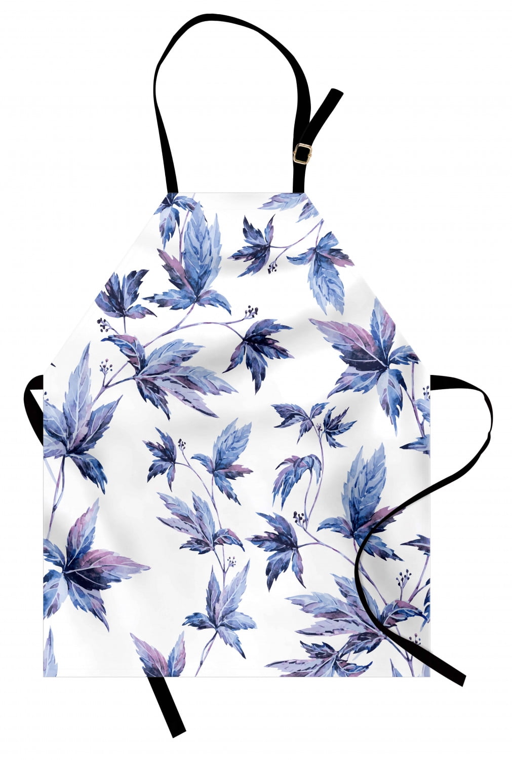 Indigo Apron Abstract Grunge Watercolored Hand Drawn Image Shadow Tree ...