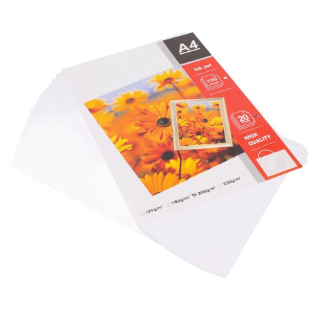 Printer Photo Paper, Matte Photo Paper 8.3x11.7in 20 Pieces For ...