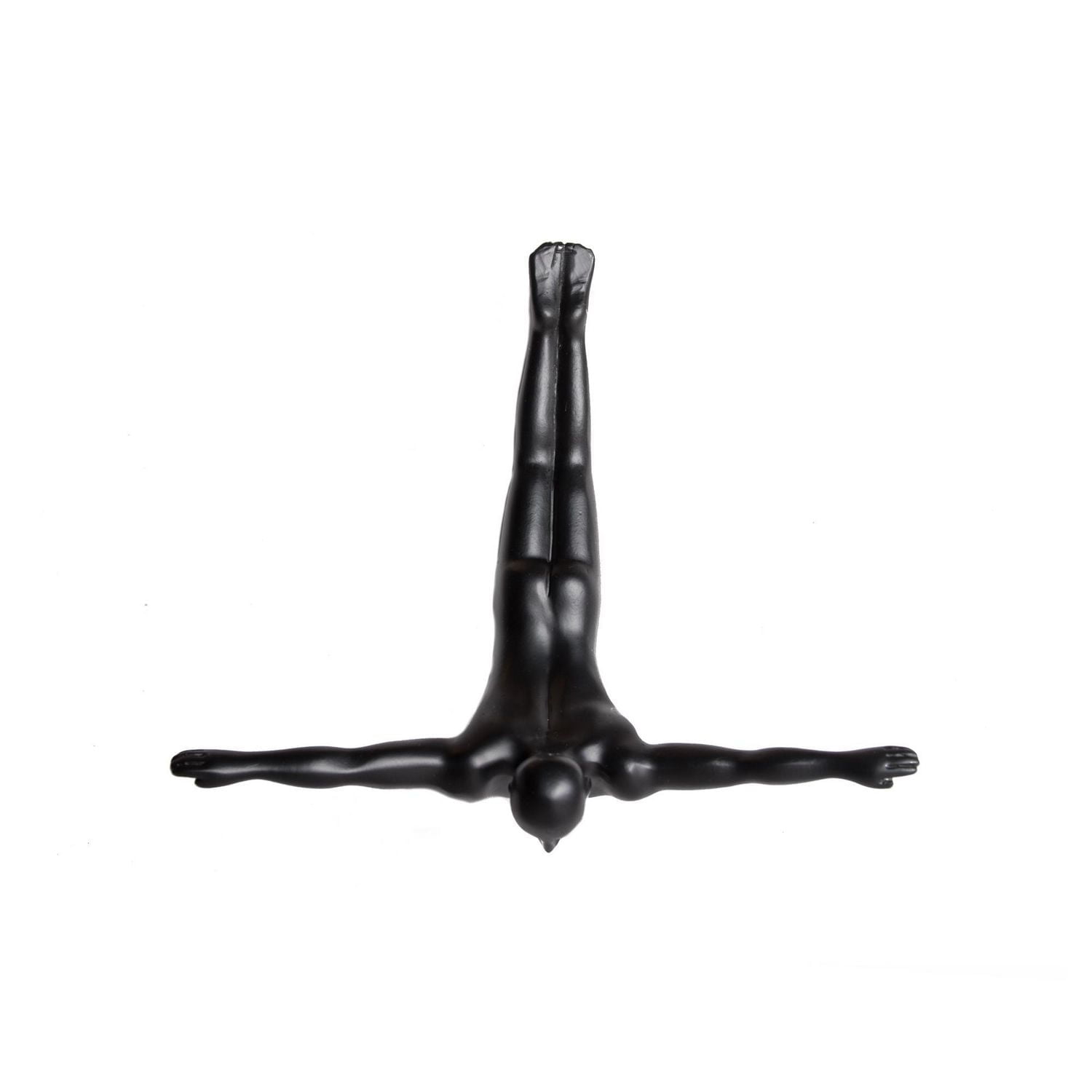 Click here for H-Taj Hotel Wall Diver Wall Art - Black 6.5 In. X... prices