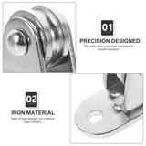 2pcs Fixed Pulley Lifting Pulley Traction Pulley Pool Shade Mount ...