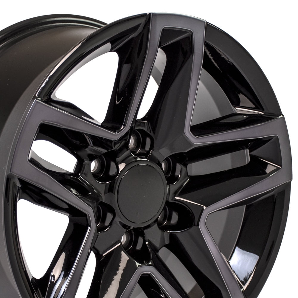 New 18 inch Aluminum Wheel for 99-20 Chevrolet Silverado 1500 Black Rim ...
