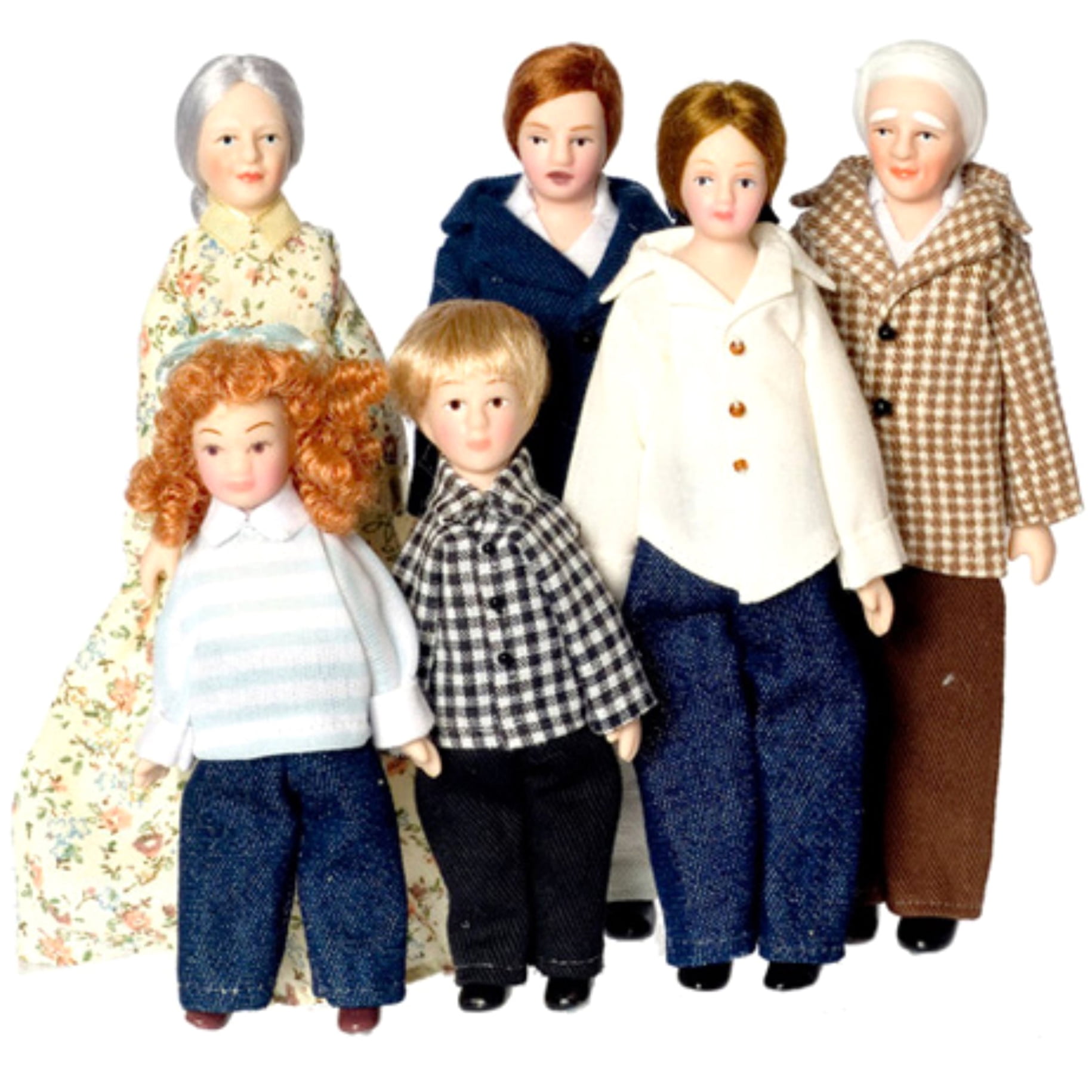 Town Square Miniatures Country Extended Family - Walmart.com