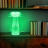 Xtreme Lit Neon Multi-Color Mushroom LED Tabletop Touch Lamp, with ...