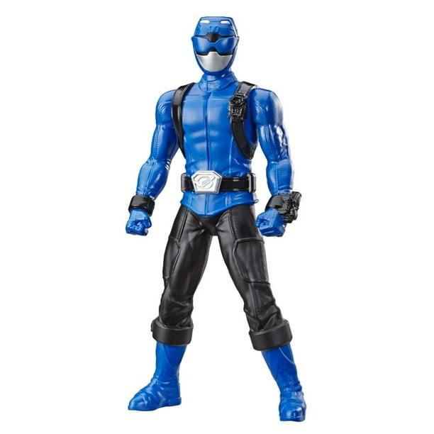 Power Rangers Beast Morphers Blue Ranger Figure 9.5-inch Scale Action ...