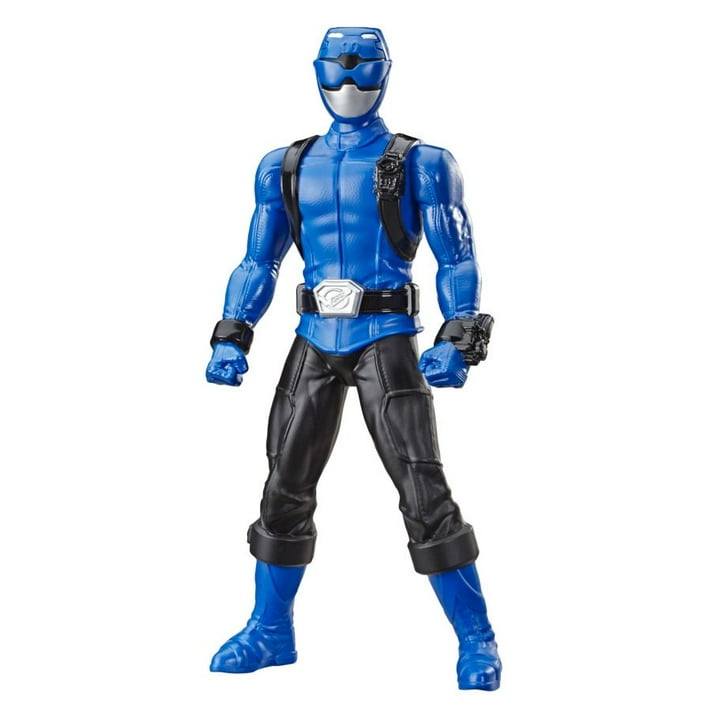 Power Rangers Beast Morphers Blue Ranger Figure 9.5-inch Scale Action ...
