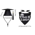 Aurorax Pet Graduation Cap Pet Graduation Bow Tie Dog Cat Graduation ...