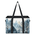 ADECORIVY Forest Trees Reusable Grocery Bags, Foldable Shopping Bags ...