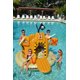Swimline Vinyl Pirate Inflatable Play Center Pool Float, Multicolor ...