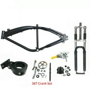 Walmart 26" Black Limo Bike Frame, Steel Bicycle Frame - Walmart.com
