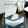 "Ozzptuu Reusable Wipes Container, Wet Wipes Storage Box with Sealing ...