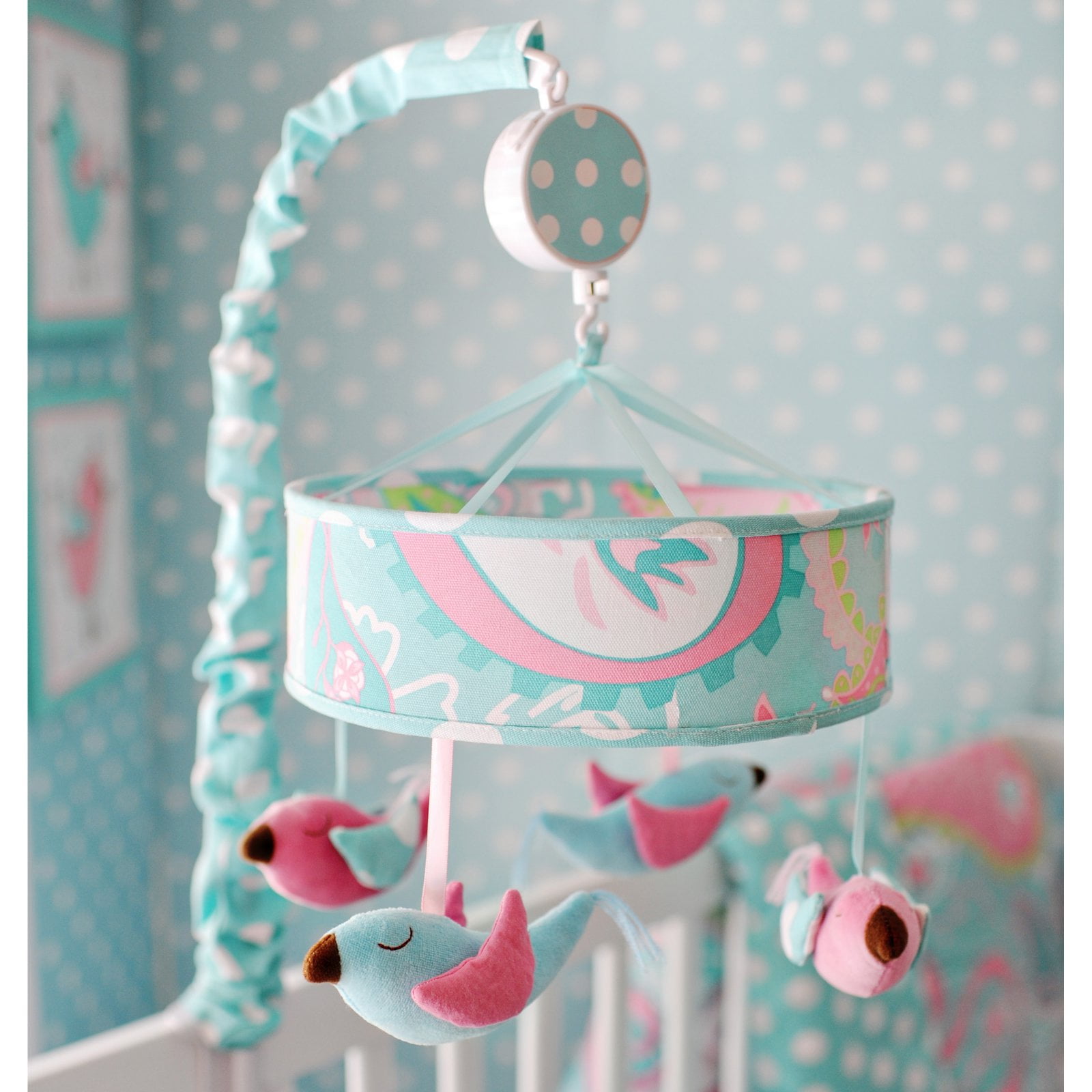 My Baby Sam Aqua Pixie Baby Mobile - Walmart.com