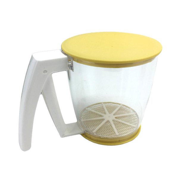 Coiry Hand-held Flour Sieve Fine Mesh Filter Manual Strainer Kitchen ...
