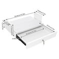 Slide Out Cabinet Drawer Pull Out Under Desk Drawer For Office With ...