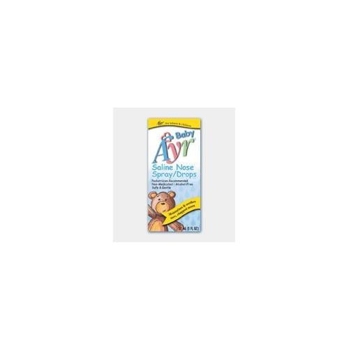 4 Pack- Ayr Baby Saline Nose Spray/Drops 30 mL Each - Walmart.com