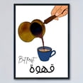 But First Coffee Poster Modern Retro Minimalist Wall Art Coffee Quote ...