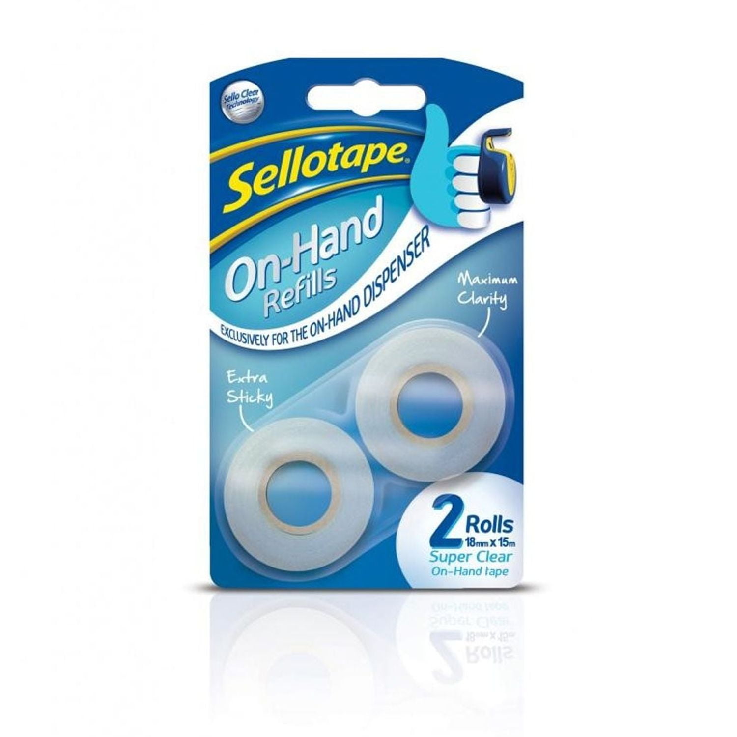 Click here for Sellotape On Hand Refill (Pack Of 2) Pack Of 2 prices