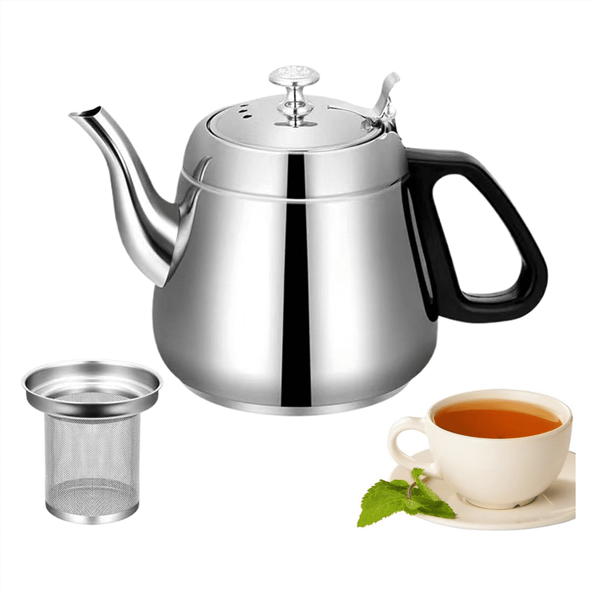 Click here for Unbranded Stainless Steel Teapot With Infuser  Tea... prices