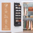 Over the Door Shoe Organizer Heavy-Duty Large Deep Pocket Hanging Shoe ...