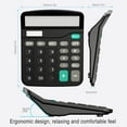 Helect Calculator, Standard Function Desktop Calculator, Black ...