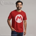 Men's Nintendo Mario Circle Icon Graphic T-Shirt - Walmart.com
