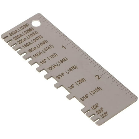 Stainless Steel Wire/Metal Sheet Thickness Gauge Thickness Size ...
