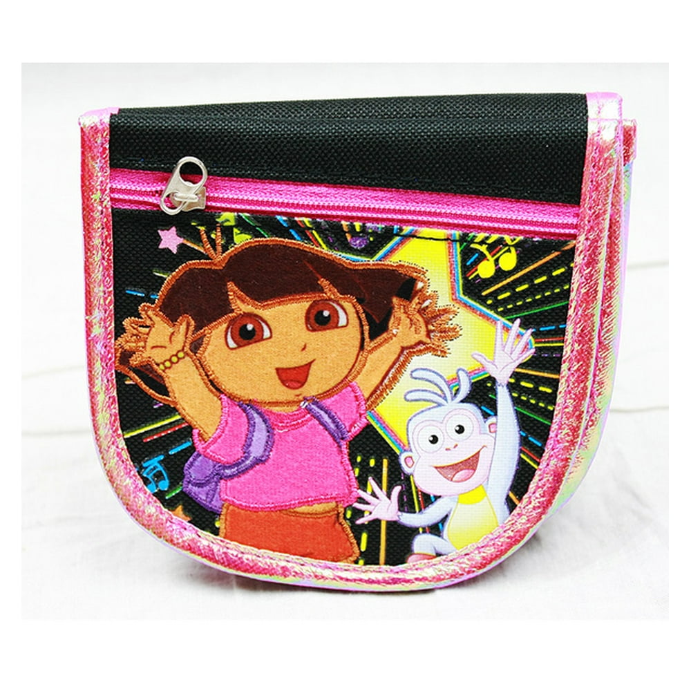 Dora The Explorer - String Wallet - Dora the Explorer - w/ Boots Black ...