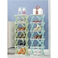 Casewin Vertical Shoe Rack, Narrow Shoe Shelf, Slim Shelf for Shoes ...