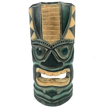 Earth Green Tiki Mask 20" - Wall Decor | #dpt514050 - Walmart.com