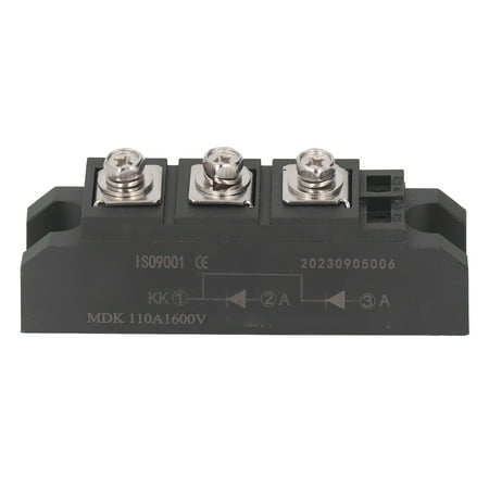 Veeki MDK 110A 1600V Common Cathode Module Rectifier Diode 2 in 1 Out PV Anti Reflection Diode ...