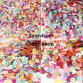 ERDOUY 2000 Pieces 5mm Round Flat Sequins Bulk, Shiny Glitter ...