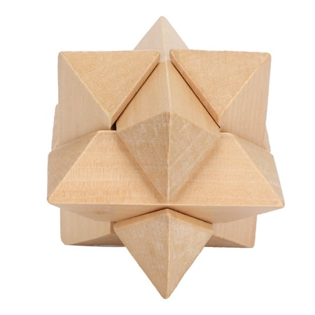 Wooden Brain Teaser, Improve The Way Of Thinking Brain Teaser Toy ...