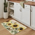 American Pastoral Style Front Door Mat Indoor Entrance, Sunflower ...