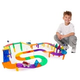 PicassoTiles Race Track Magnetic Tiles for Kids – 81PCS STEM Building ...