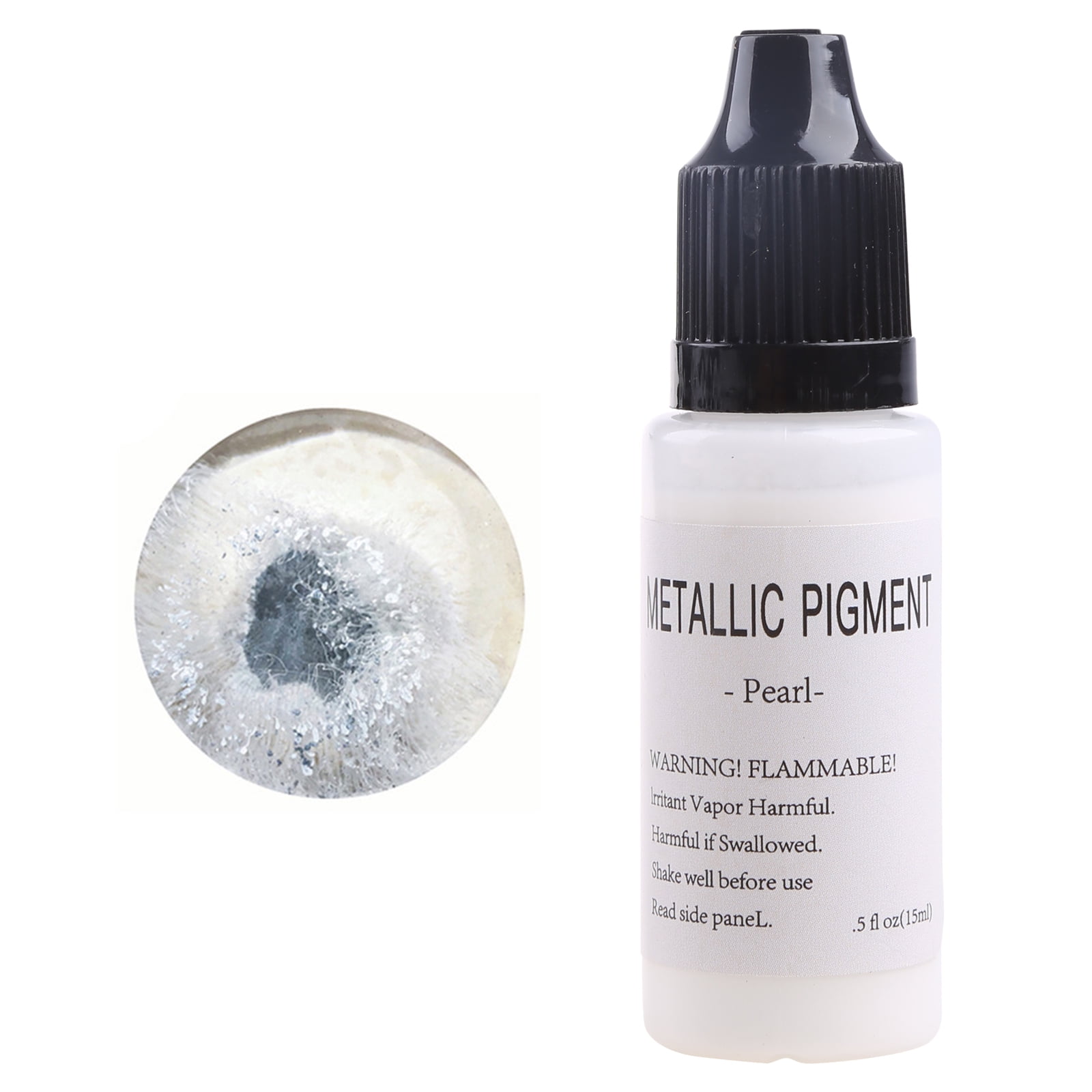 QUSENLON Metallic Alcohol Ink Set 6 Color Concentrated Extreme Shimmer ...