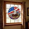 4th of July Acrylic Puzzles Suncatcher, 83 Pieces 7.4 Inch Patriotic ...