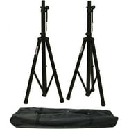 Pyle Universal Home Theater Floor Speaker Mount Stand, Adjustable Height, Tripod Base, 6ft Tall ...