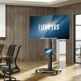 FITUEYES TV Stand with Swivel Mount with Adjustable Shelf for TVs up to ...