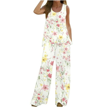 XZNGL Lounge Sets for Women 2 Piece Womens Summer Loose 2 Piece Lounge ...