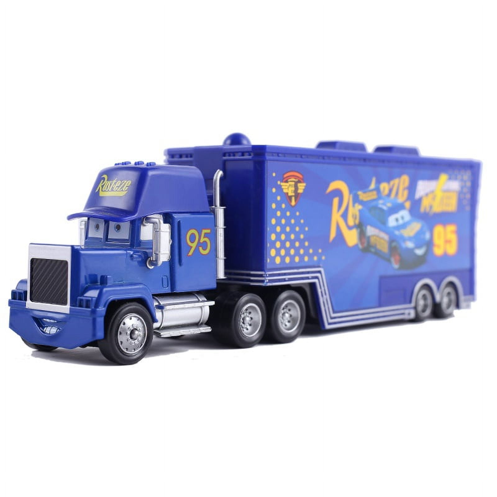Disney Pixar Cars 3 2 juguete para niños, Rayo Mcqueen Mack Truck Mater ...
