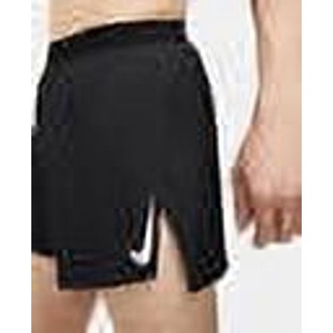 Nike Men's Dri-Fit Icon Basketball Shorts (Black/White, Small ...