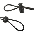 20pcs Plastic Cord Locks with 1/8-Inch 50ft Elastic Cord Heavy Stretch ...
