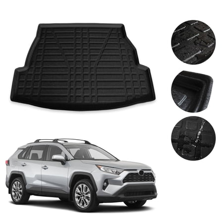 Trunk Mat Rear Cargo Liner For Toyota RAV4 2019-2021 All-Weather TPE ...